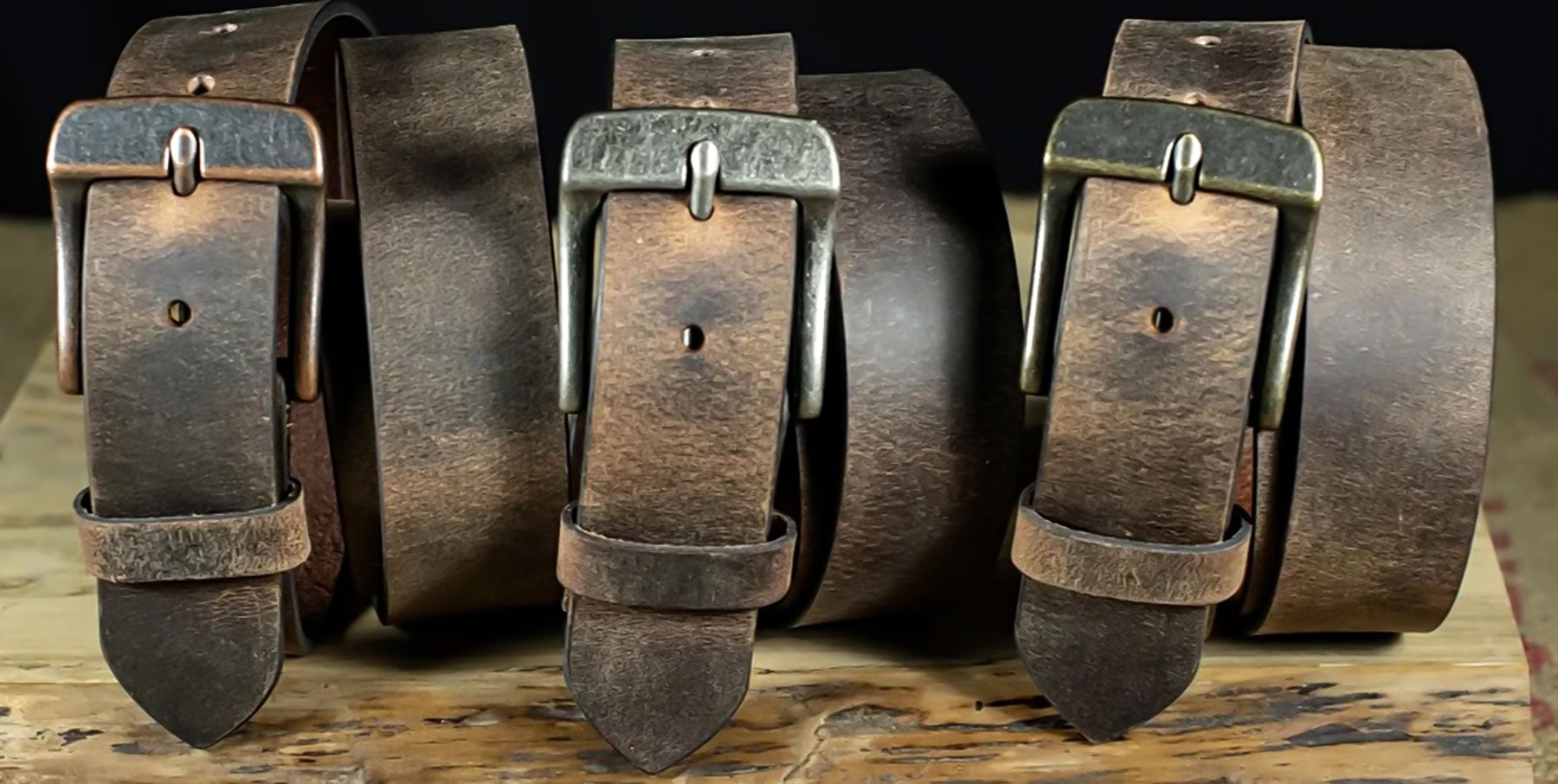 Handmade Leather Belts for Men | Amish Made Belts | USA Made