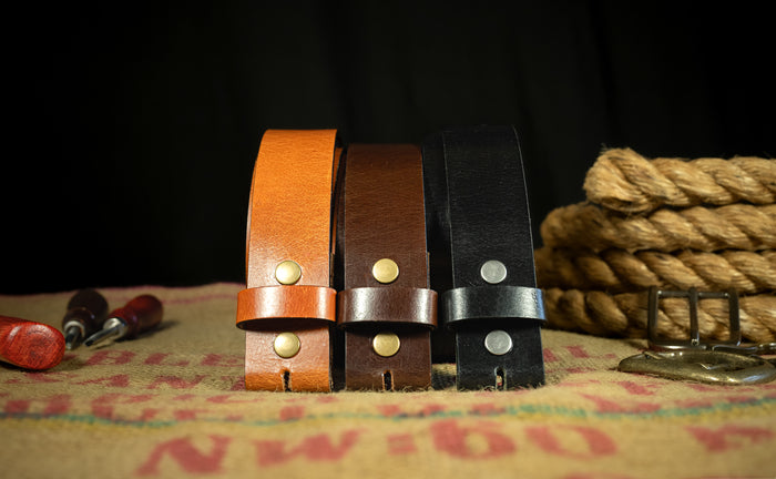 Leather Belt Straps - Replacement Leather Belts No Belt Buckle ...