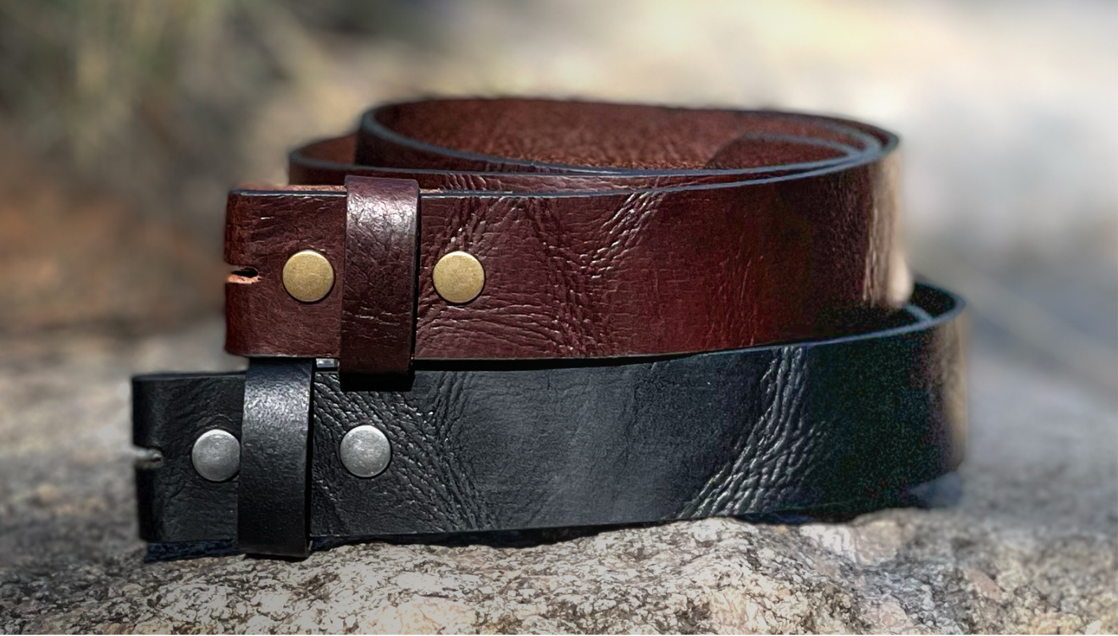 Handcrafted Full Grain Leather Belts Made in USA | Amish Made Belts ...